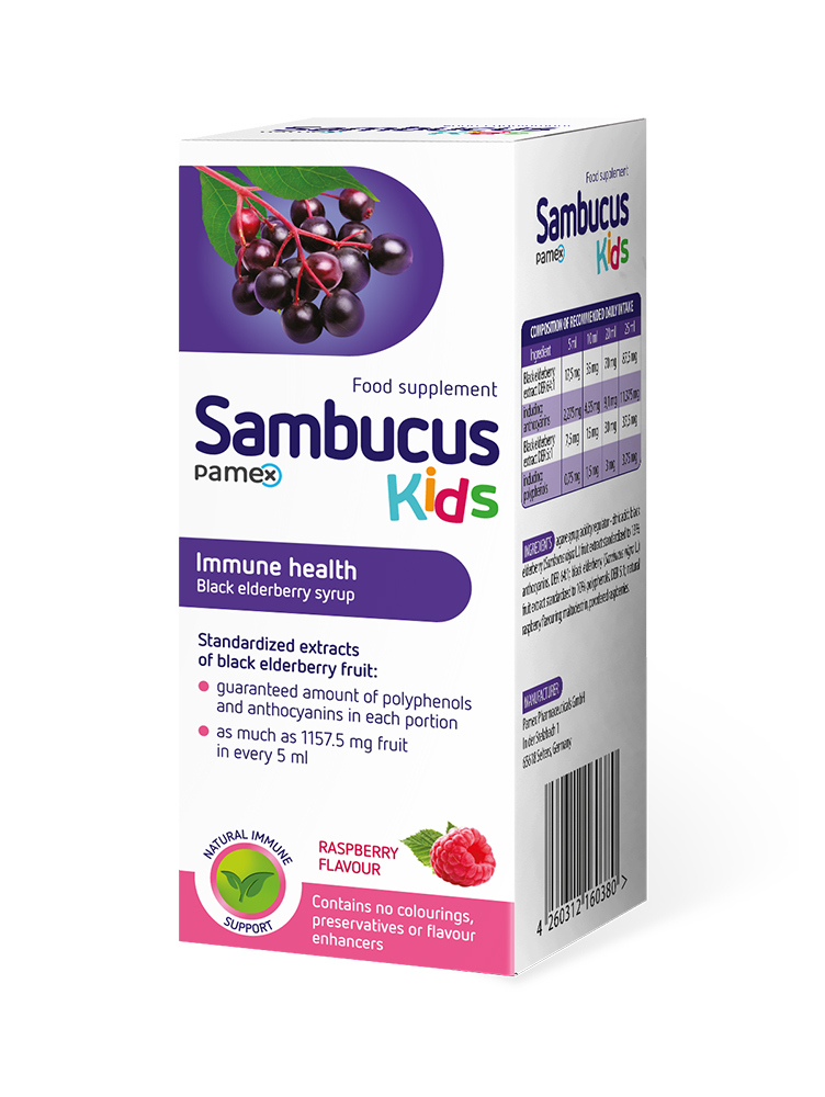 Sambucus Kids sirup, Pamex, 120 ml