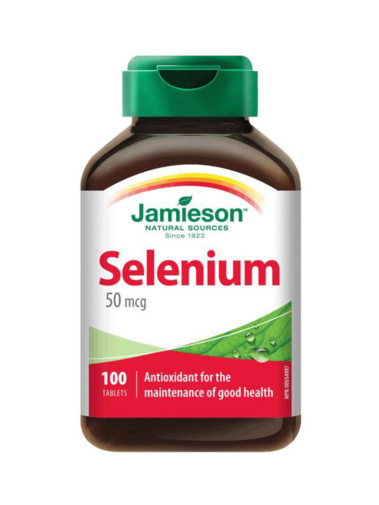 Selen 50 mcg, Jamieson, 100 tableta