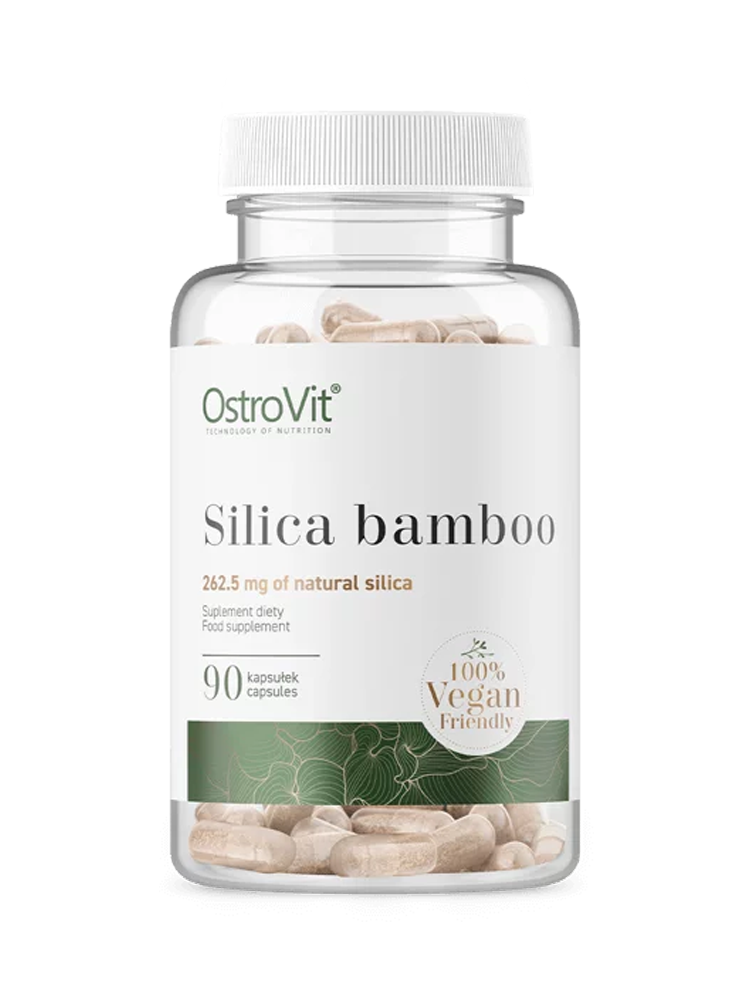 Silica Bamboo Extract Vege 262,5 mg, Ostrovit, 90 kapsula