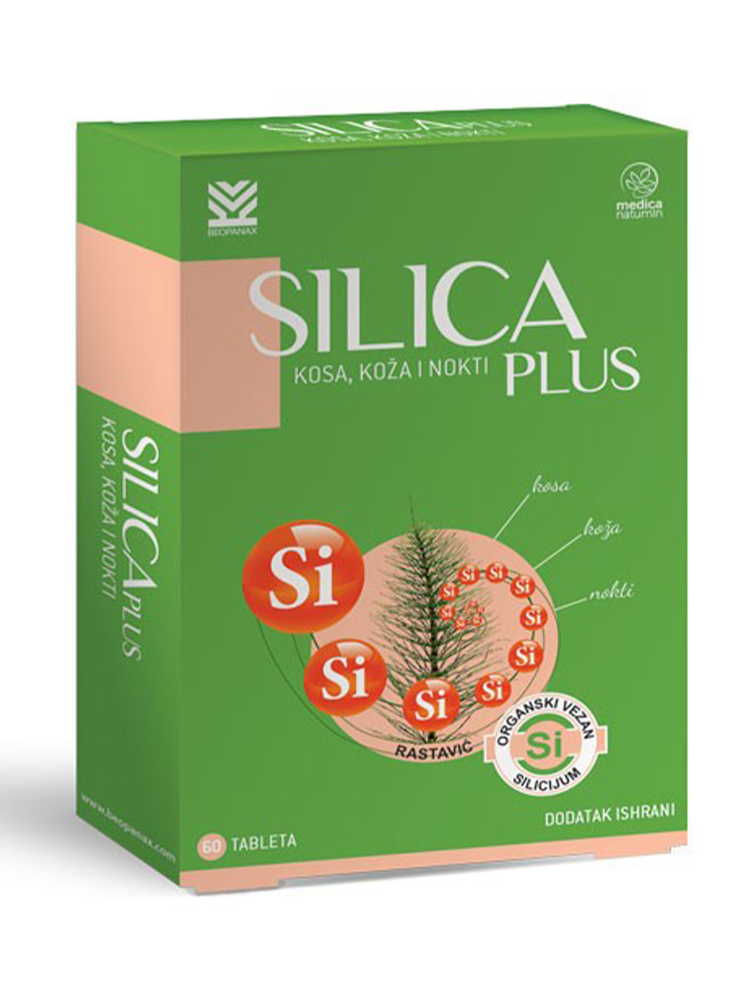 Silica Plus kosa koža i nokti, Natumin Pharma, 60 tableta