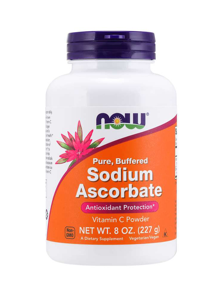 Sodium Ascorbate Powder, Now Foods, 227 g