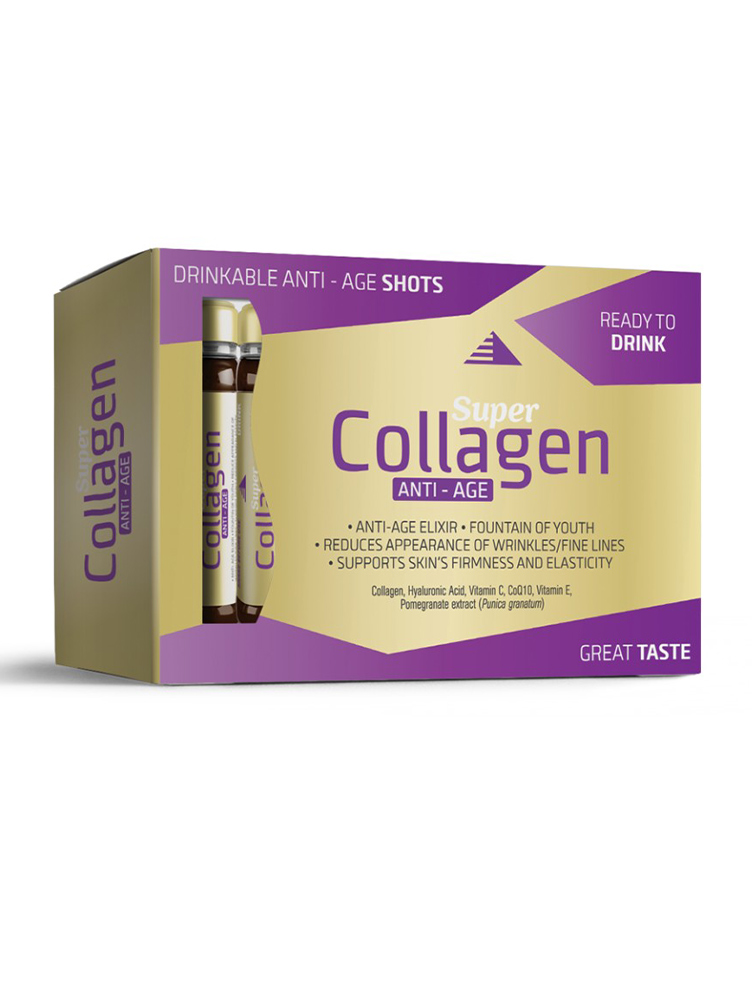 Super Collagen anti-age shots liquid collagen, NeoCell, 14 x 25 ml