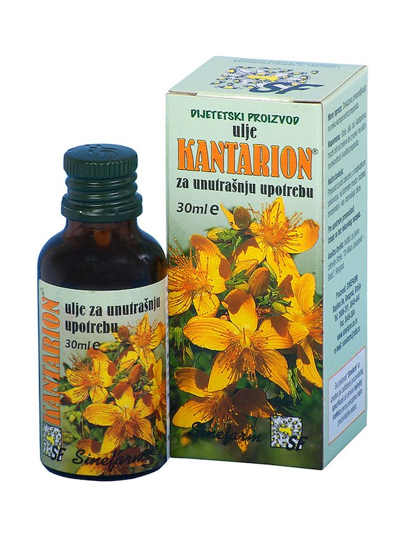 Ulje od kantariona za unutrašnju upotrebu, Sinefarm, 30 ml