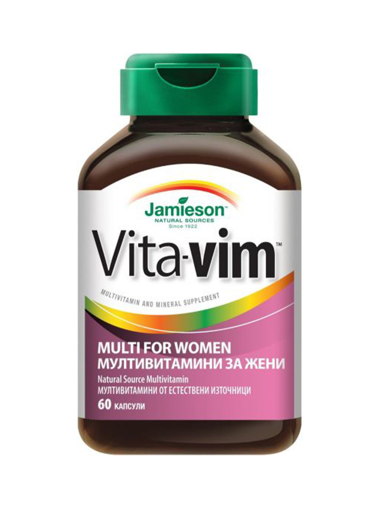 Vita-vim multivitamini za žene, Jamieson, 60 kapsula