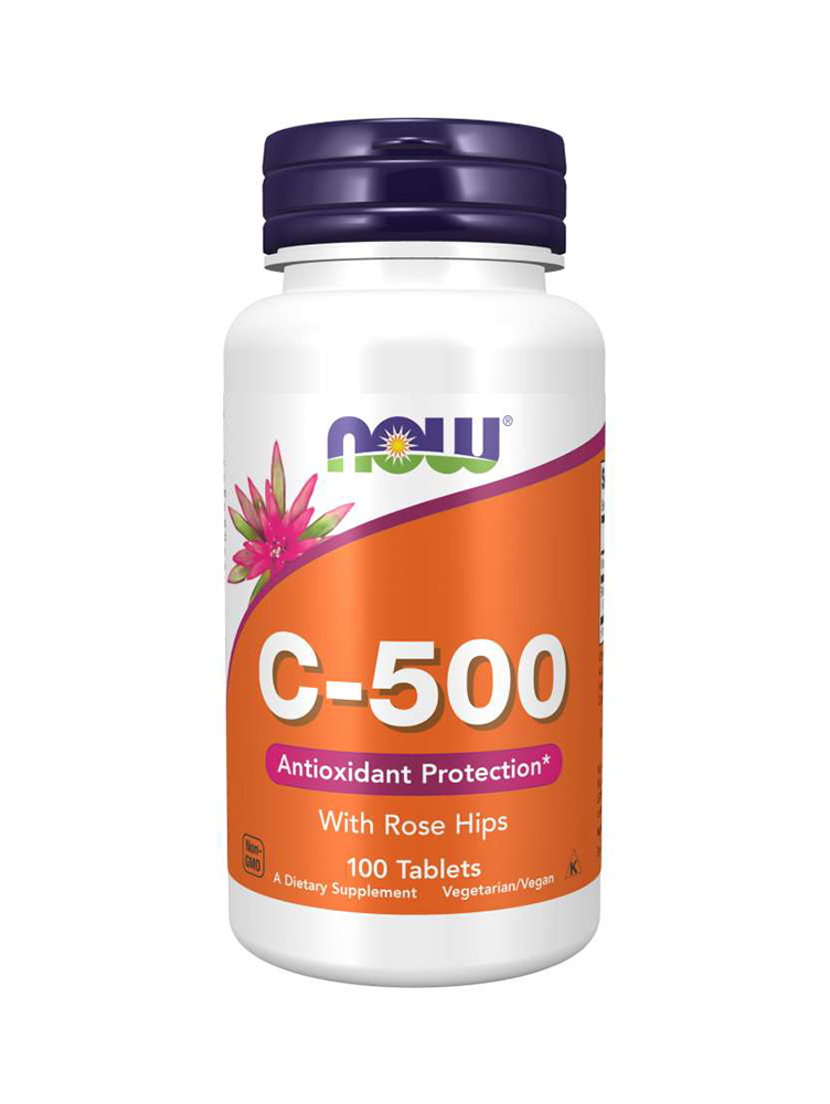 Vitamin C-500 sa šipurkom, Now Foods, 100 tableta