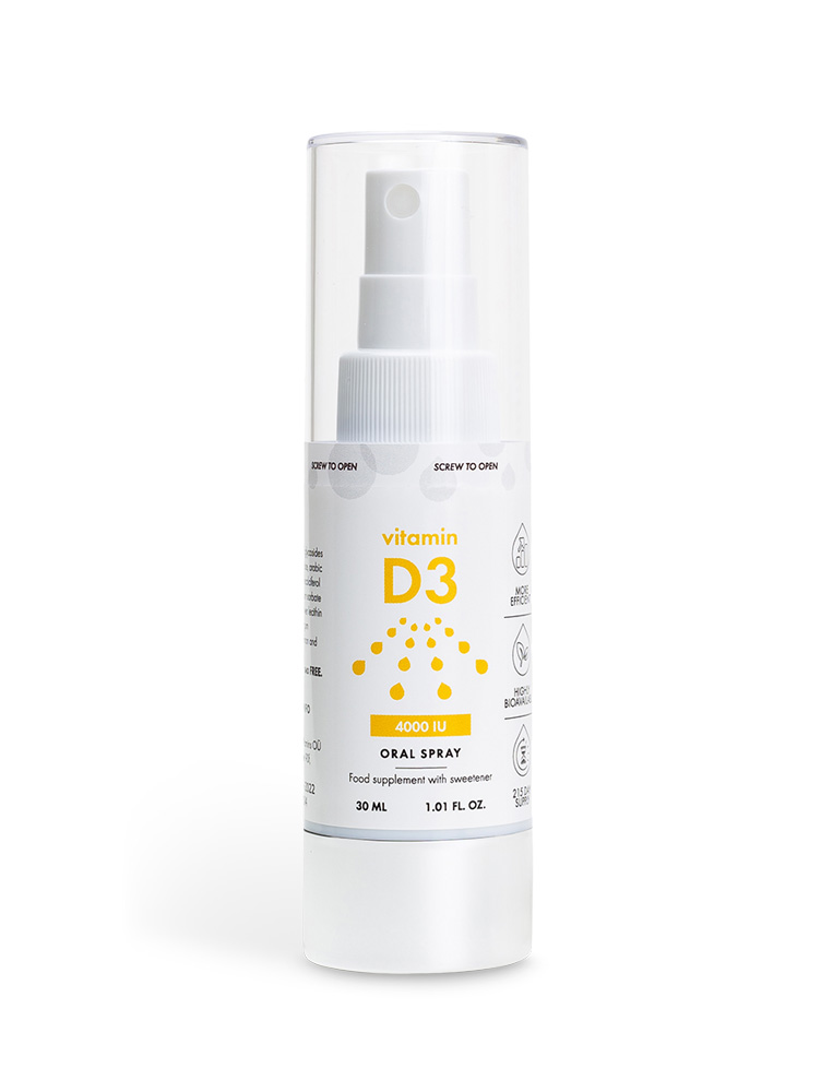 Vitamin D3 4000 IU oralni sprej, NorVita, 30 ml