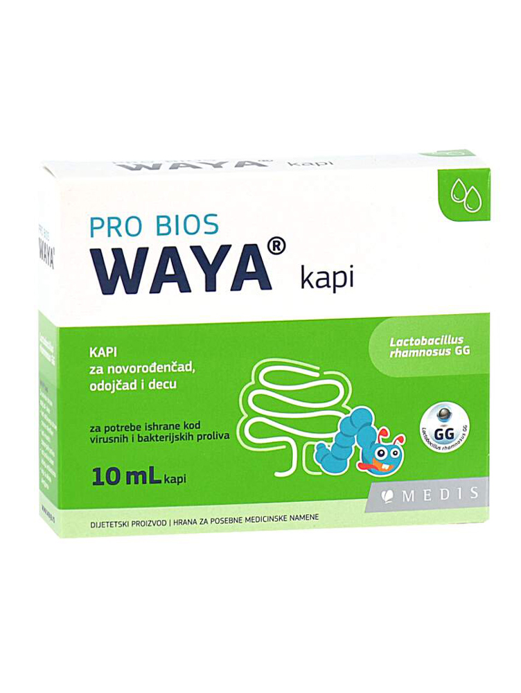 Waya probiotske kapi, Medis, 10 ml