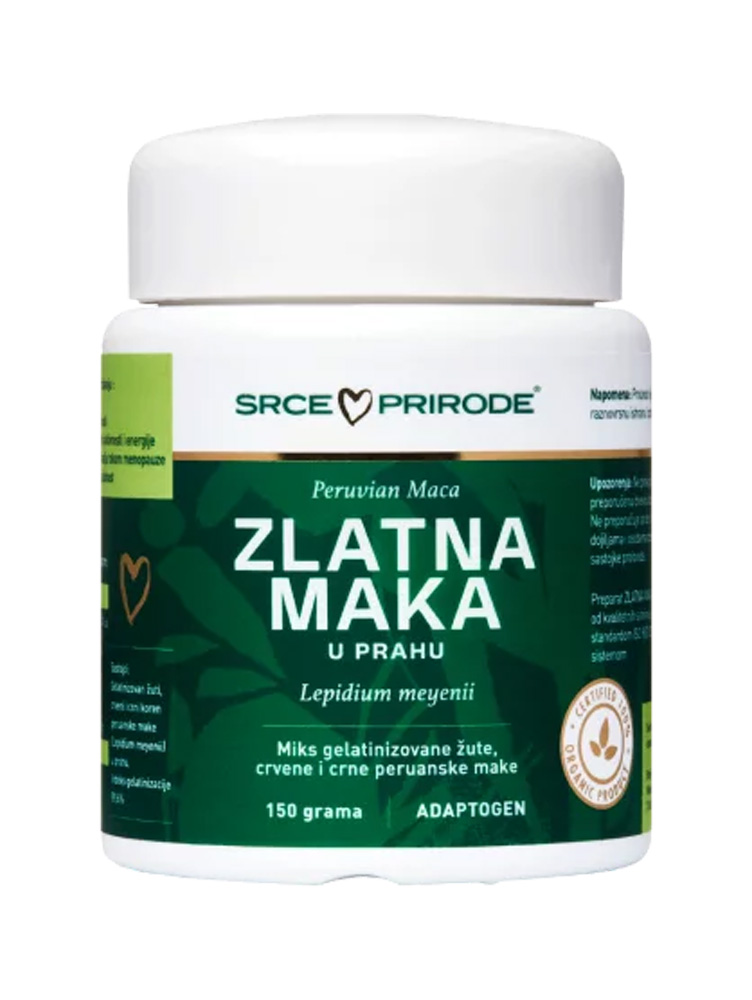 Zlatna maka u prahu, Srce Prirode, 150 g