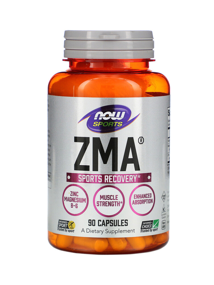ZMA Sports Recovery, Now Foods, 90 veg kapsula