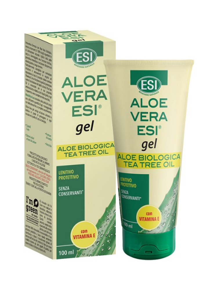 Aloe vera gel sa vitaminom E i uljem čajevca, ESI, 100 ml