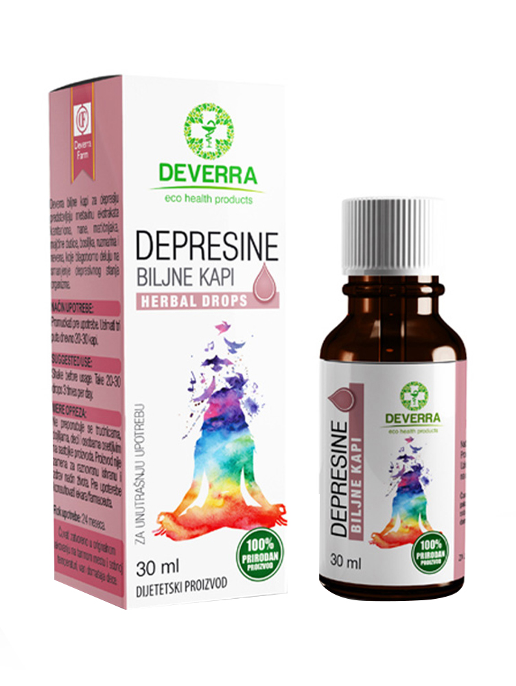 Biljne kapi Depresine, Deverra Farm, 30 ml