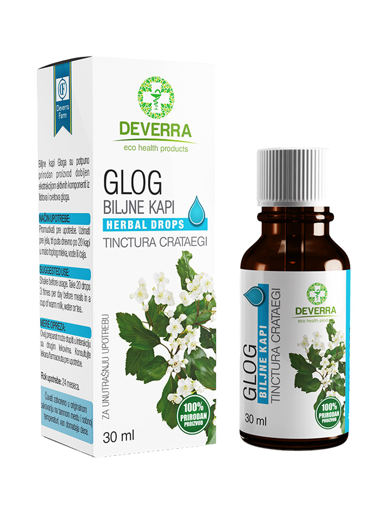 Biljne kapi gloga, Deverra Farm, 30 ml