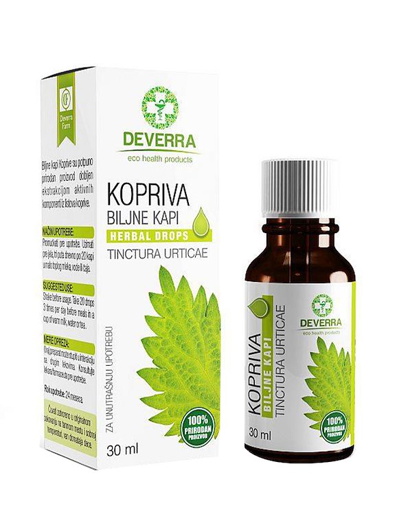 Biljne kapi koprive, Deverra Farm, 30 ml