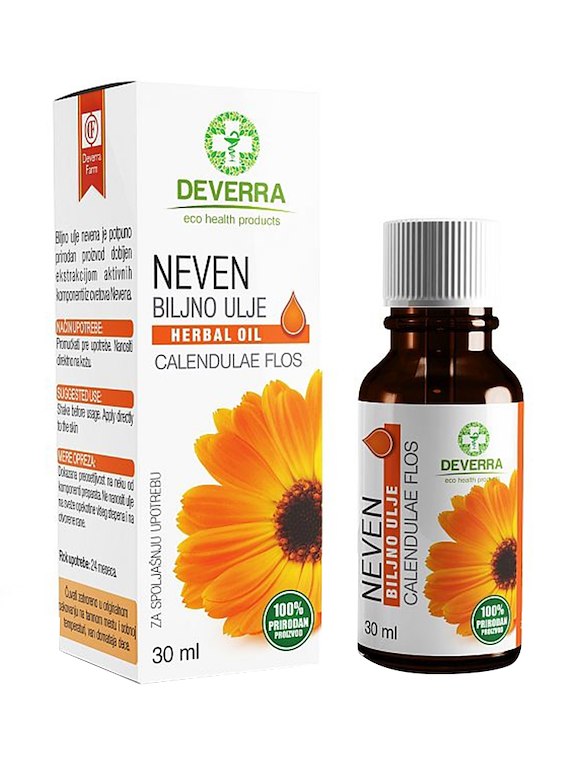 Biljno ulje nevena, Deverra Farm, 30 ml