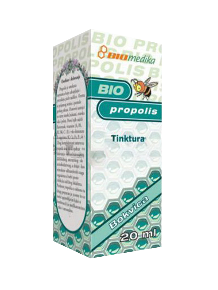 Biopropolis tinktura sa bokvicom, Biomedika, 20 ml