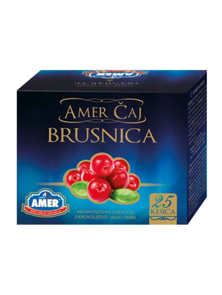 Brusnica i amer čaj, Amer Čaj, 25 kesica