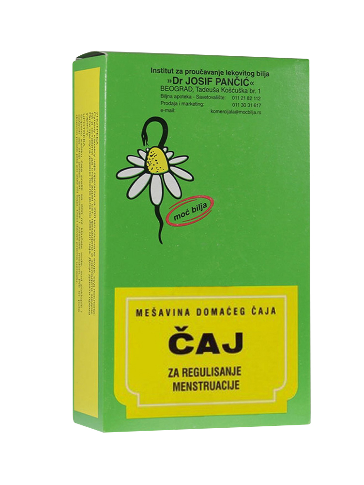 Čaj 31 za regulisanje menstruacije, Institut Dr Josif Pančić, 100 g