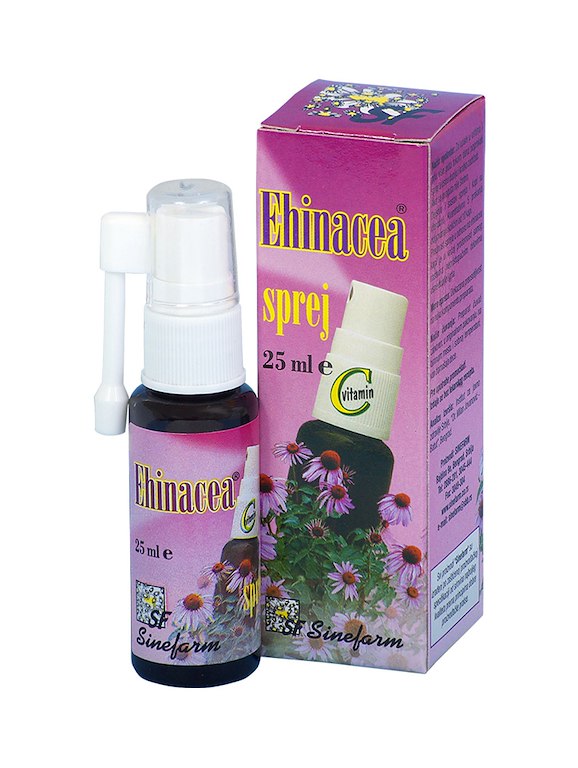 Ehinacea sprej, Sinefarm, 25 ml