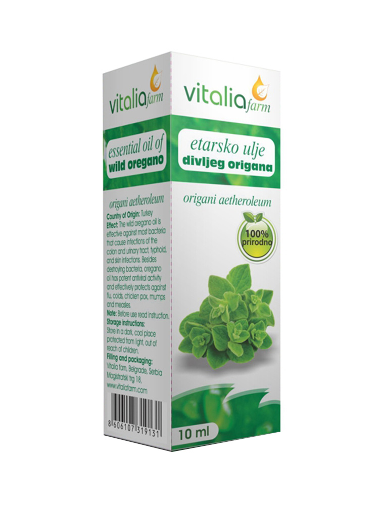 Etarsko ulje divljeg origana, Vitalia Farm, 10 ml