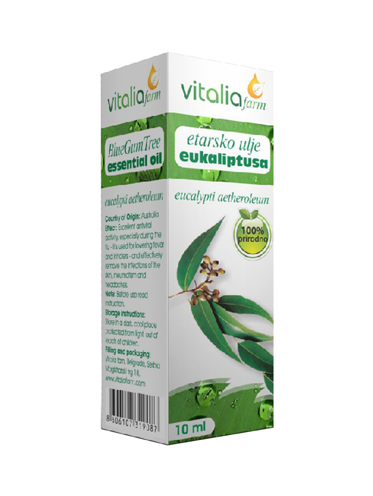 Etarsko ulje eukaliptusa, Vitalia Farm, 10 ml