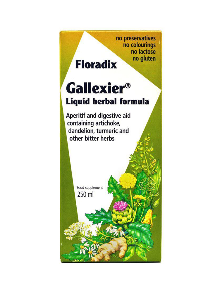 Floradix Gallexier tečna biljna formula, Salus, 250 ml