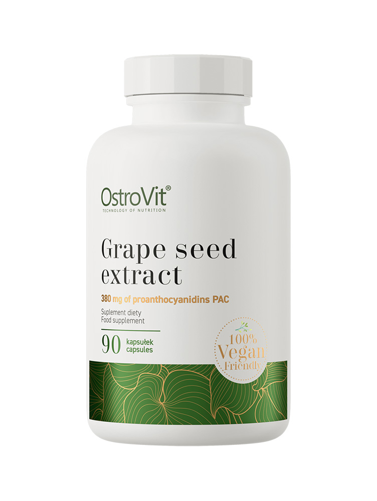 Grape Seed Extract Vege, Ostrovit, 90 kapsula