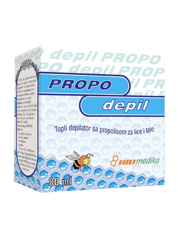 Mediko Depil topli depilator vosak sa propolisom za lice i telo, Biomedika, 85 ml