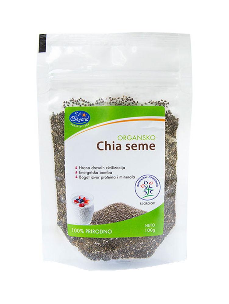 Organsko čia (chia) seme, Beyond, 100 g