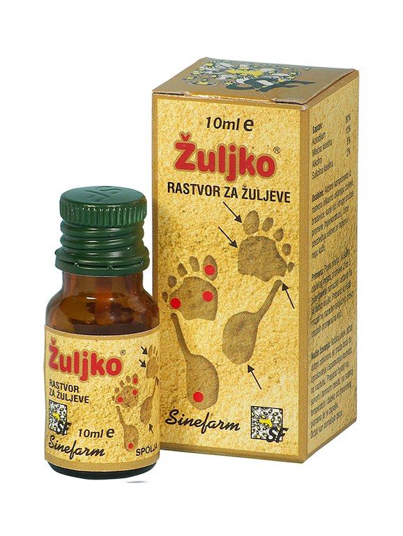 Rastvor za žuljeve Žuljko, Sinefarm, 10 ml