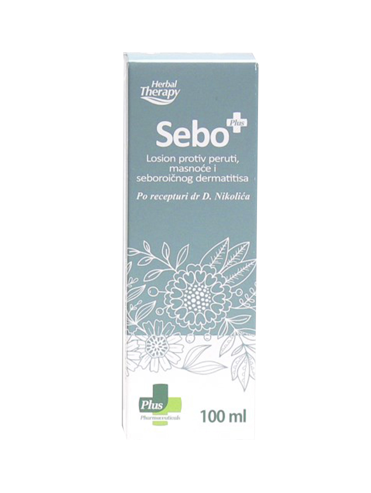 Sebo plus protiv peruti masnoće i seboroičnog dermatitisa, Plus Pharmaceuticals, 100 ml