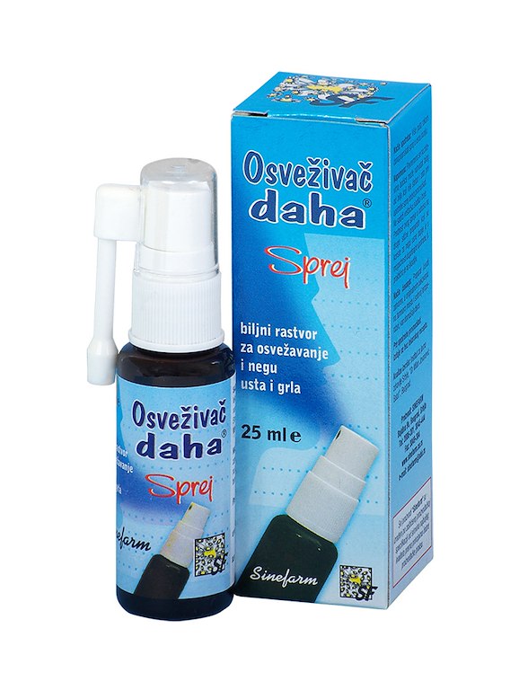 Sprej osveživač daha, Sinefarm, 25 ml