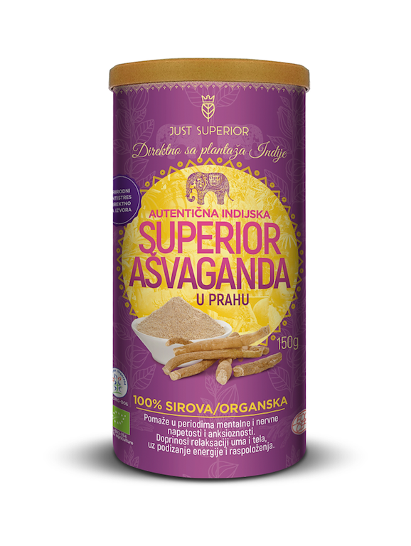 Superior Ašvaganda, Just Superior, 150 g