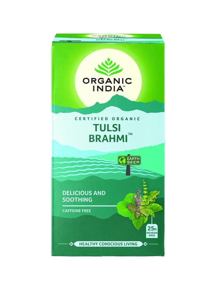 Tulsi Brahmi, Organic India, 25 kesica