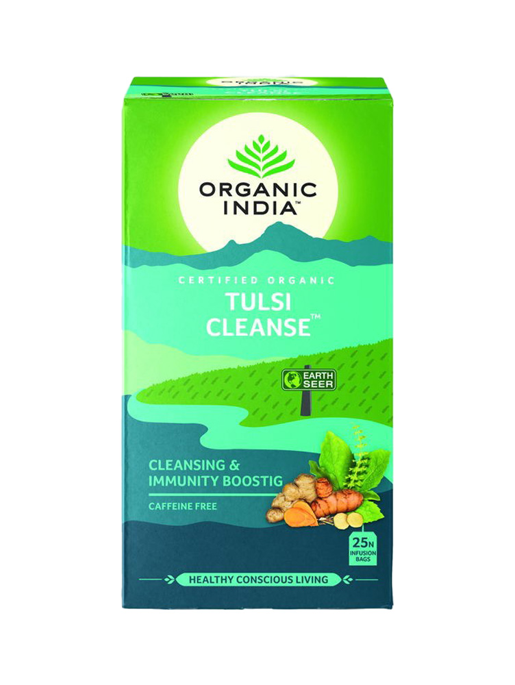 Tulsi Cleanse, Organic India, 25 kesica