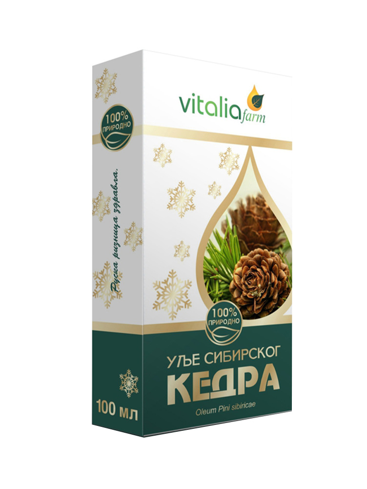 Ulje sibirskog kedra, Vitalia Farm, 100 ml