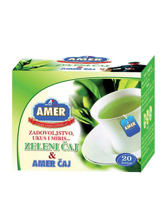 Zeleni čaj i amer čaj, Amer Čaj, 20 kesica