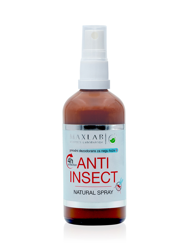 Anti Insect natural sprej, Maxlab, 100 ml