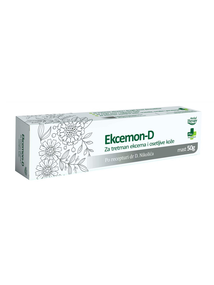 Ekcemon-D mast za tretman ekcema, Plus Pharmaceuticals, 50 g