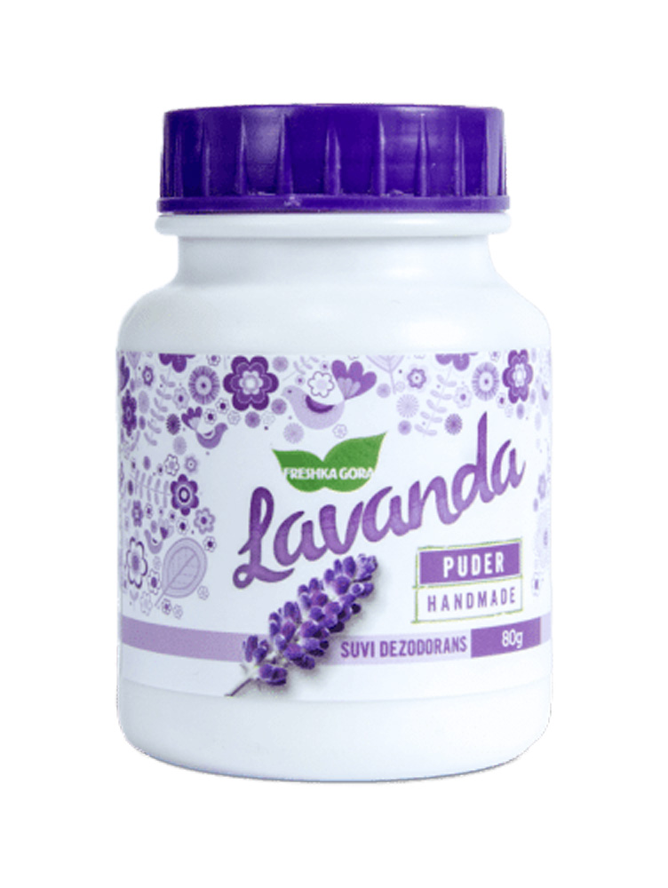 Puder Lavanda, Freshka Gora, 80 g