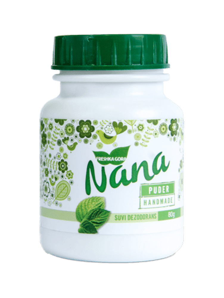 Puder Nana, Freshka Gora, 80 g