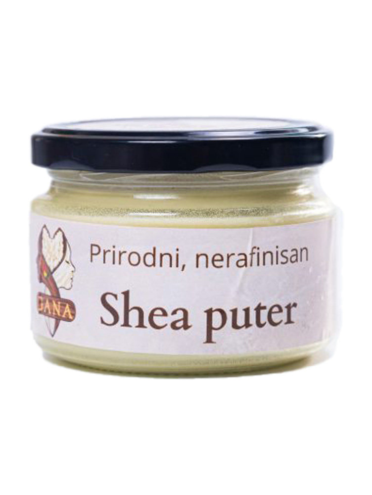 Shea puter nerafinisan, Gana kozmetika, 265 ml