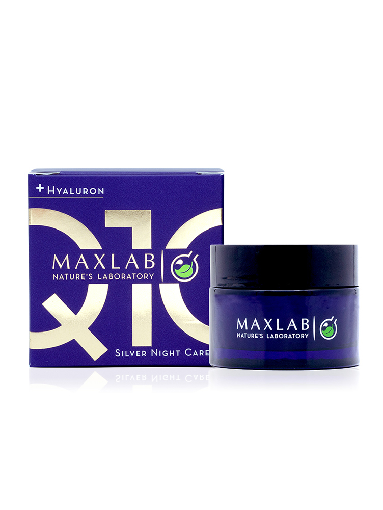 Srebrna nega Q10-Hyaluron Anti-Aging krema, Maxlab, 50 ml