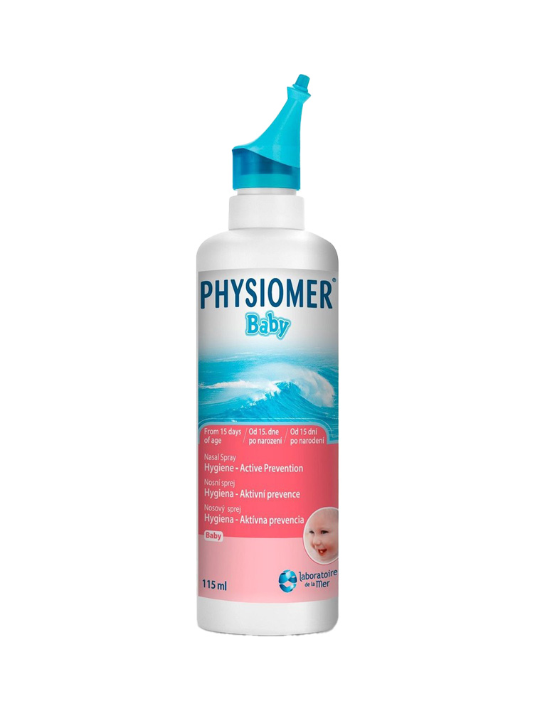 Physiomer Baby sprej za nos, Lab de la Mer, 115 ml