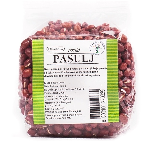 AZUKI PASULJ 200 gr.