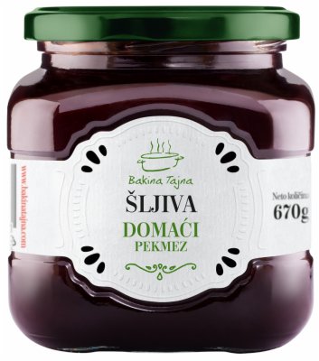 Sljiva dzem domaci 670gr