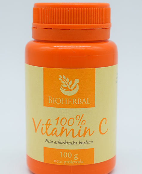 Vitamin C u prahu – čista askobinska kiselina 100g
Vitamin C u prahu – čista askobinska kiselina 100g