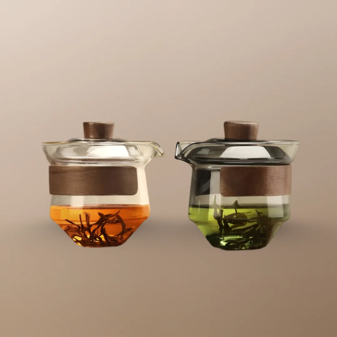 "Nostalgia" - Antique Style High-borosilicate Glass Tea Set