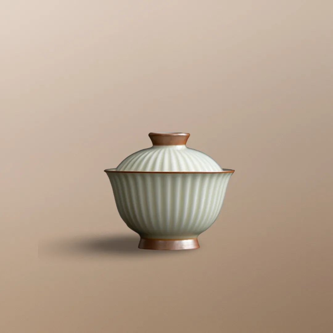 [SALE]“Chrysanthemum” - Handmade Mihe Glaze Gaiwan (100ml)