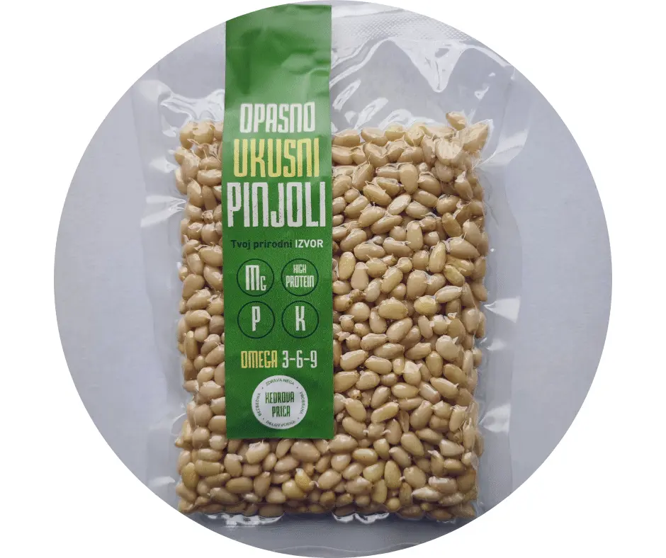 KEDROVA PRIČA Kedrovi pinjoli Organic 300 gr