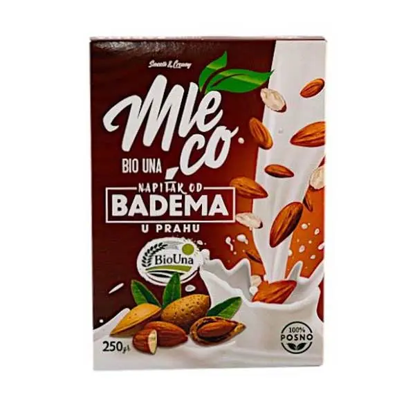 BIO UNA Napitak od badema u prahu 250g